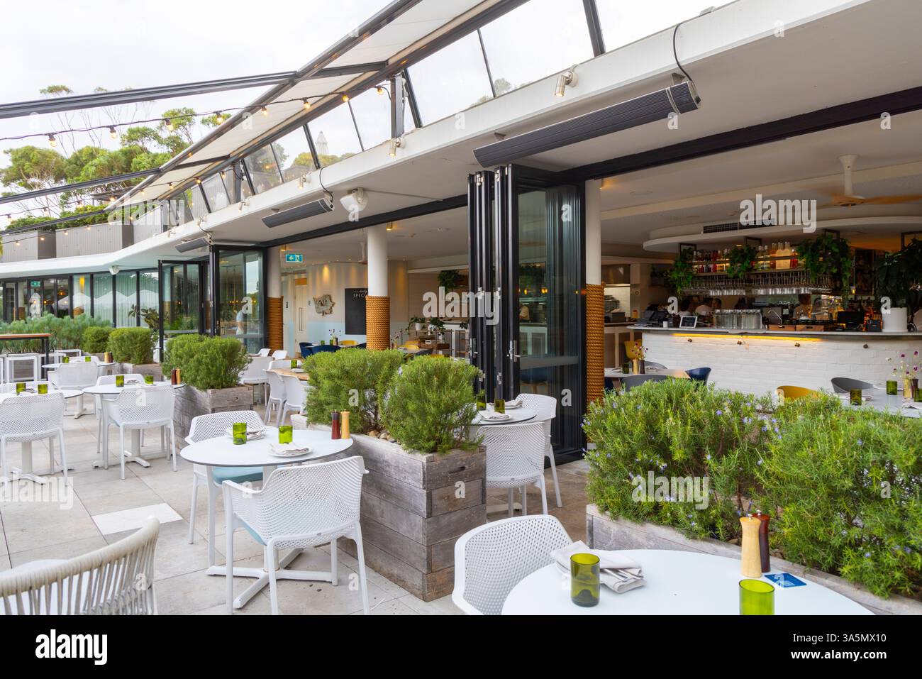 Bannisters Pavilion hotel Mollymook,roof top pavilion level with ...