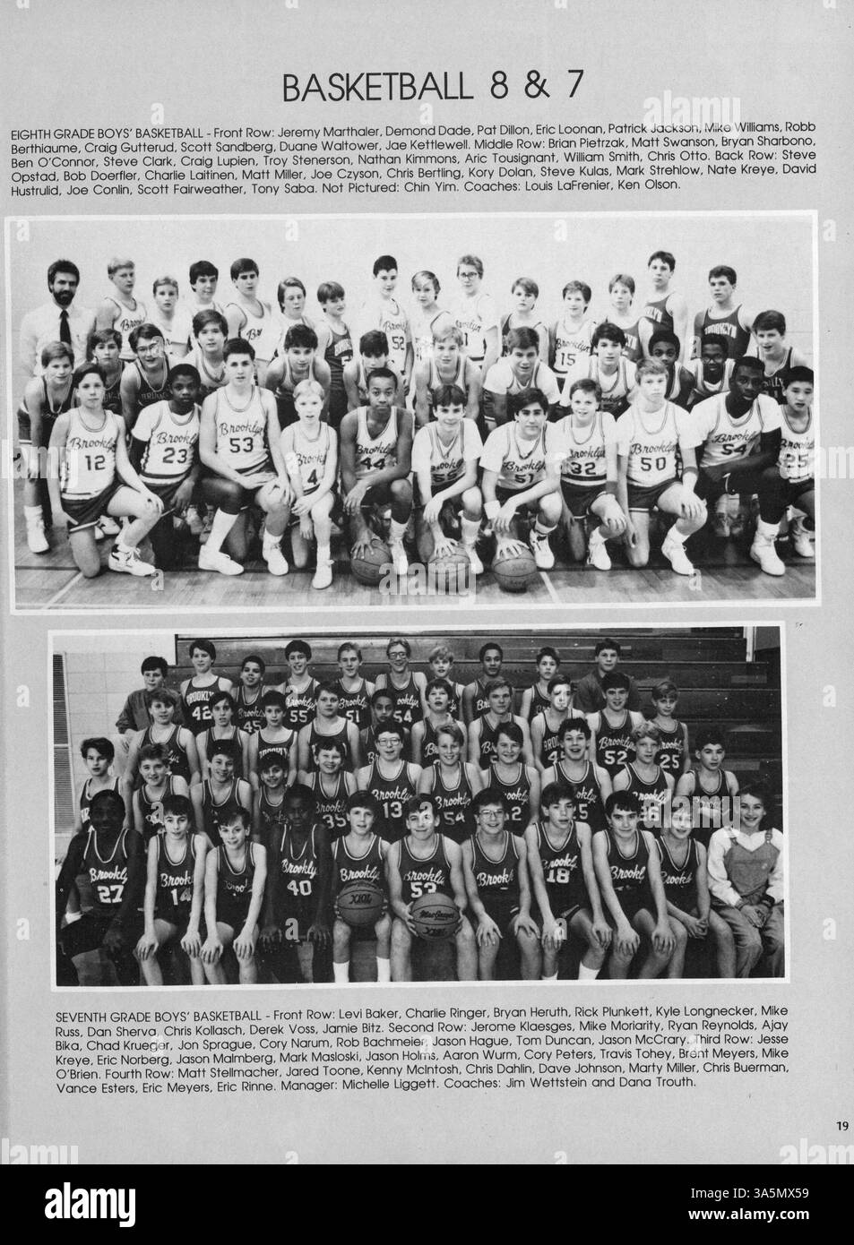 This junior high yearbook from 1988 documents the 1977-1978 school year at Brooklyn Junior High ...