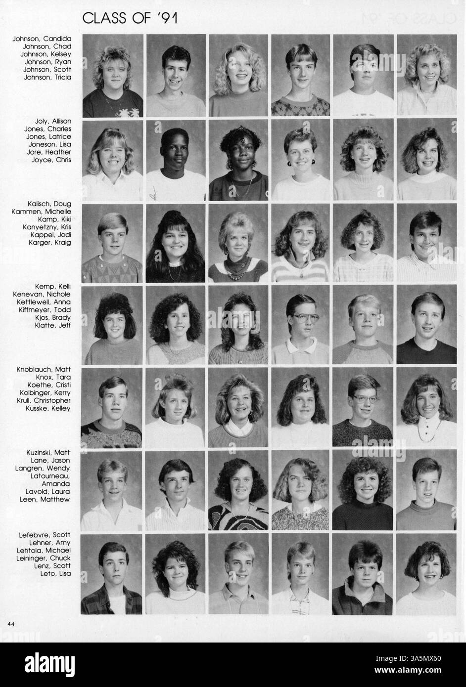 This 1988 yearbook from Brooklyn Junior High School captures the students, teachers, clubs ...