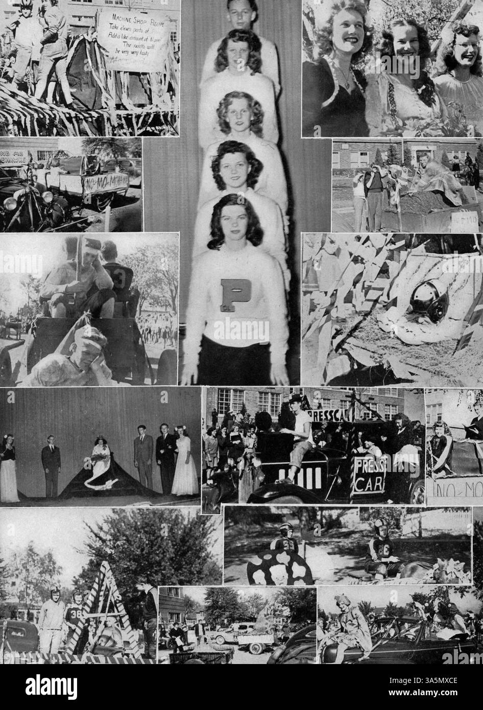 St. Louis Park High School’s 1945 Echowan yearbook showcases the 1944 ...