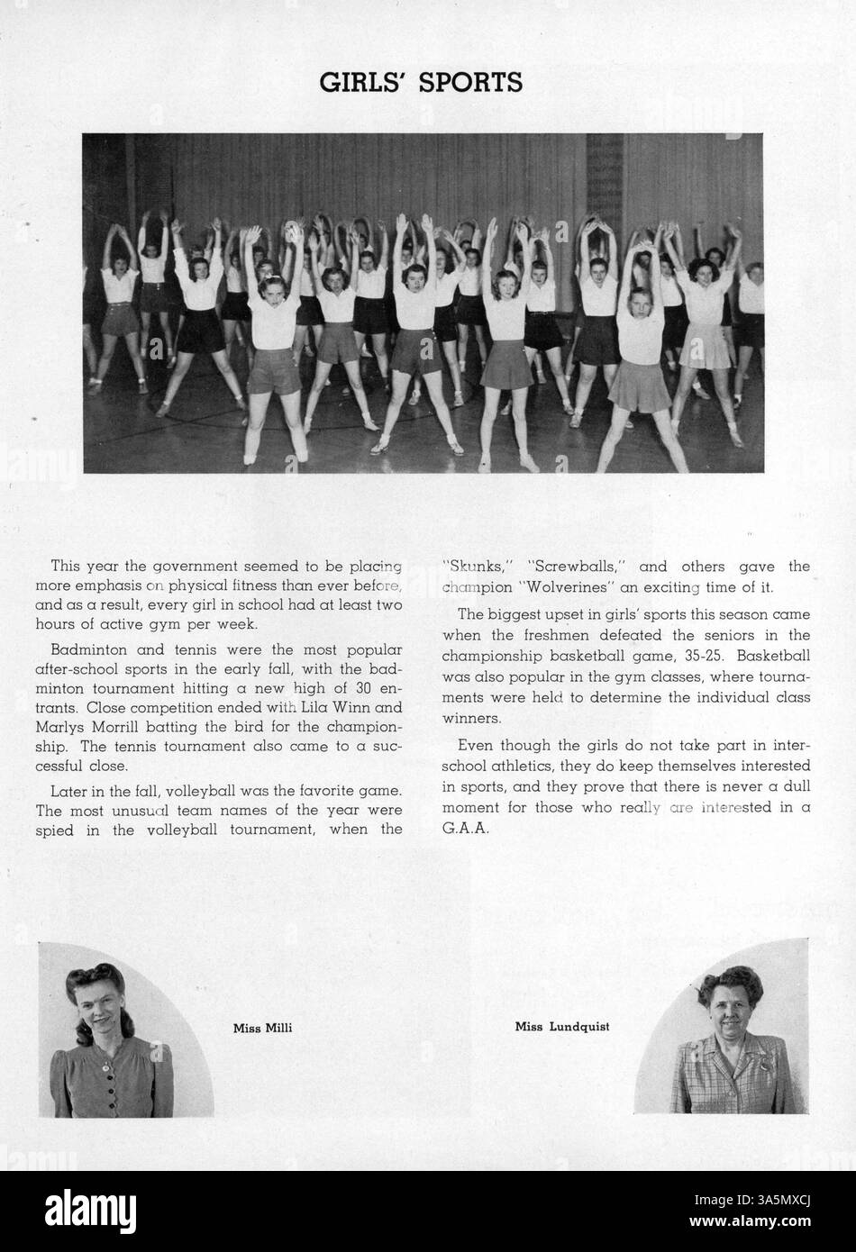 The 1945 Echowan yearbook provides a thorough documentation of St. Louis Park High School's 1944 ...