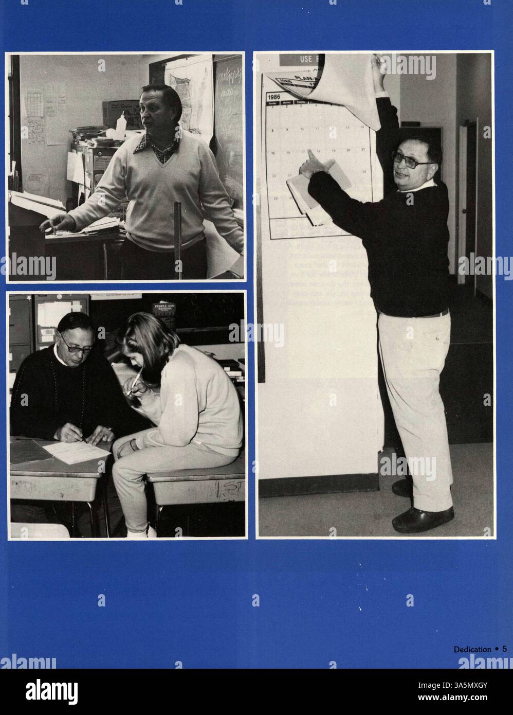 The 1986 Reflections yearbook from Blake School showcases students ...