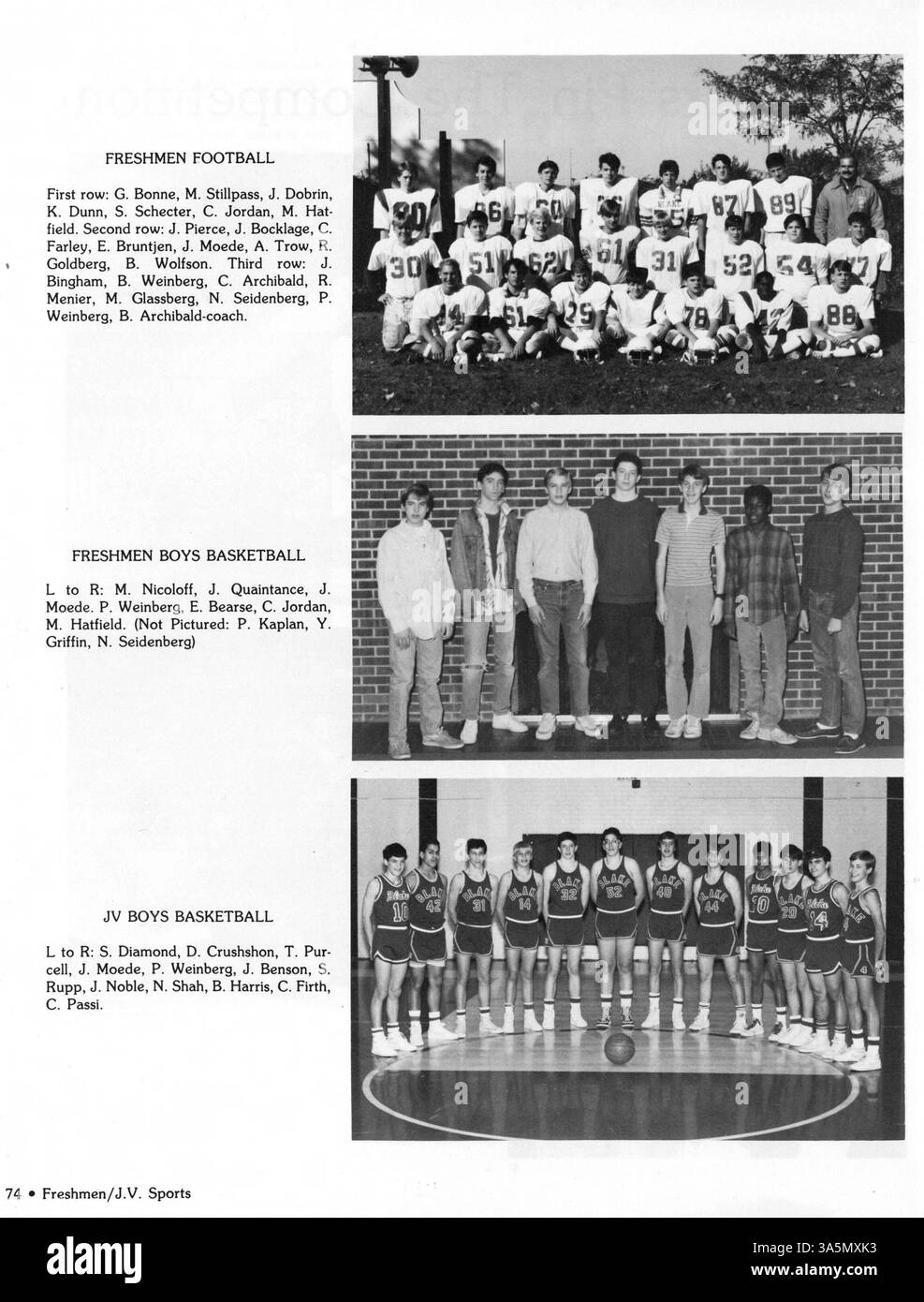 The 1986 Blake Yearbook, titled 'Reflections,' captures key moments ...