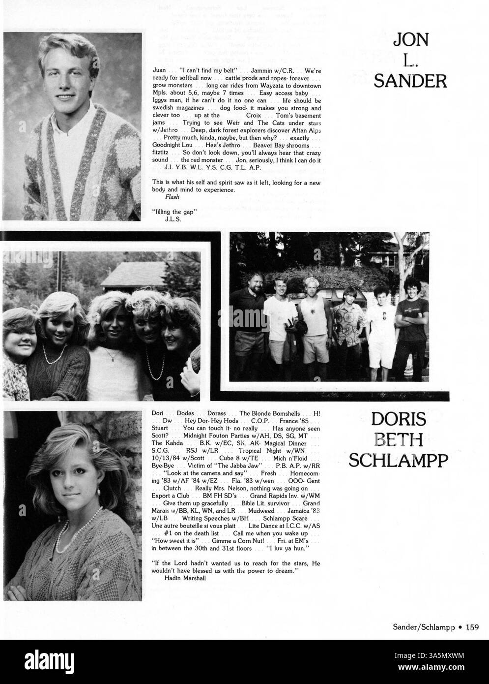 The 1986 Blake Yearbook captures key aspects of the 1985-1986 school ...