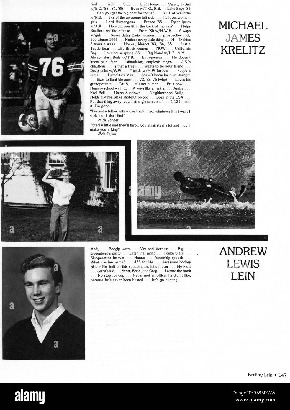 'Reflections,' the 1986 Blake High School yearbook, captures the ...