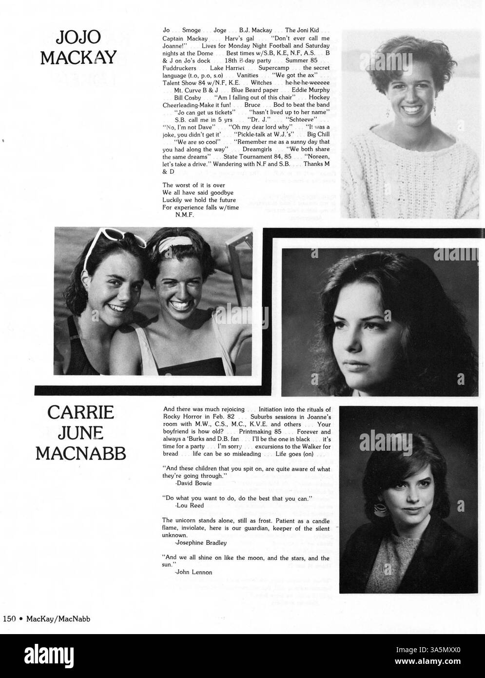 This high school yearbook captures the key events, people, and ...