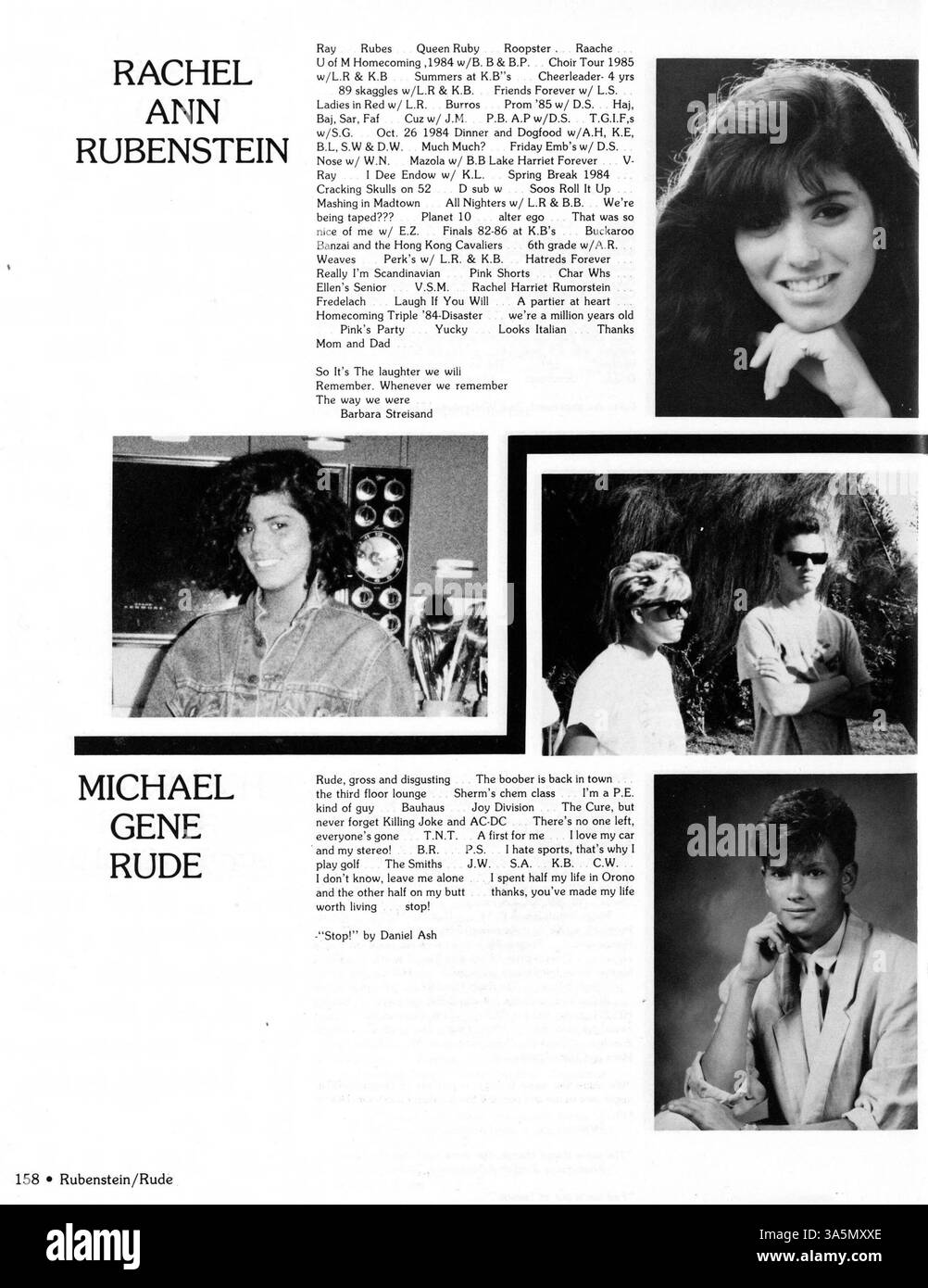 The 1986 Blake Yearbook presents a detailed account of student life at ...