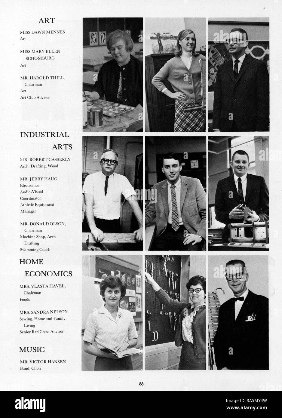 This 1967 yearbook from West High School, 'Focus on West,' documents ...