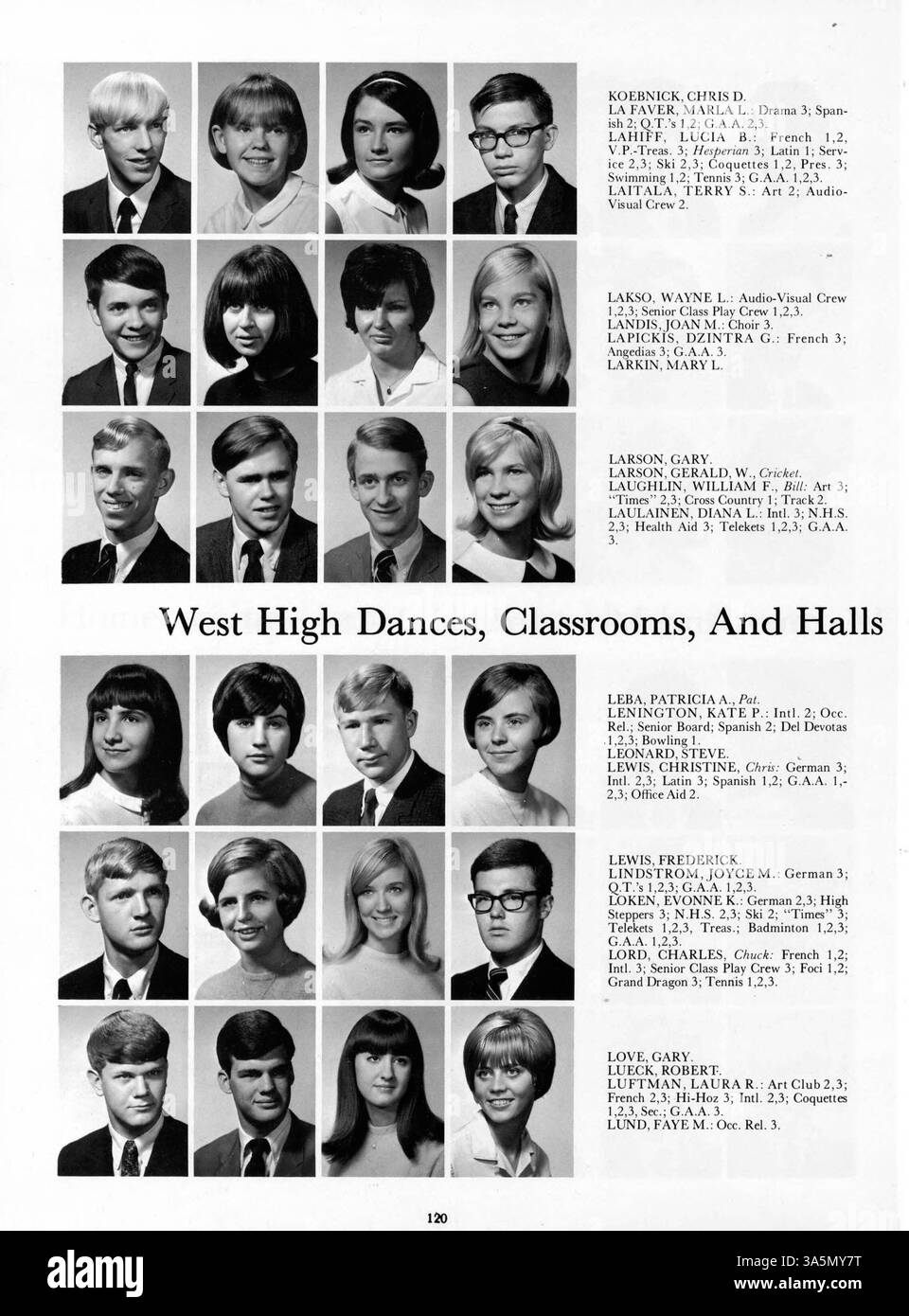 The 'Focus on West' 1967 yearbook captures key moments of student life, athletic events, school ...