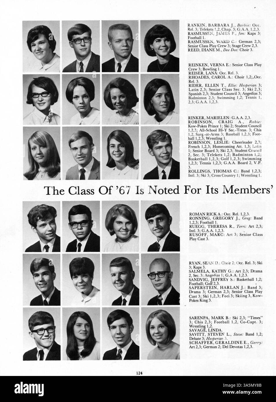 The 'Focus on West' 1967 yearbook captures important moments from the ...