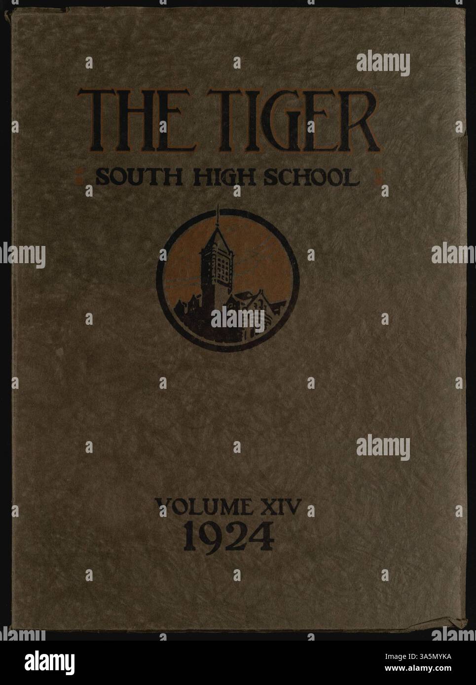 The 1924 South High Yearbook captures the students, clubs, athletics, and events from the 1923 ...
