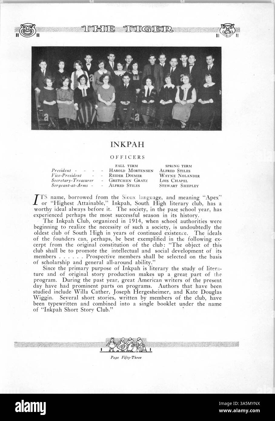 This 1924 yearbook from South High School in Minneapolis captures key ...