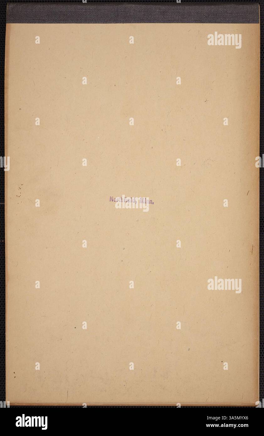The September 1885 weather diaries from Carleton College record ...