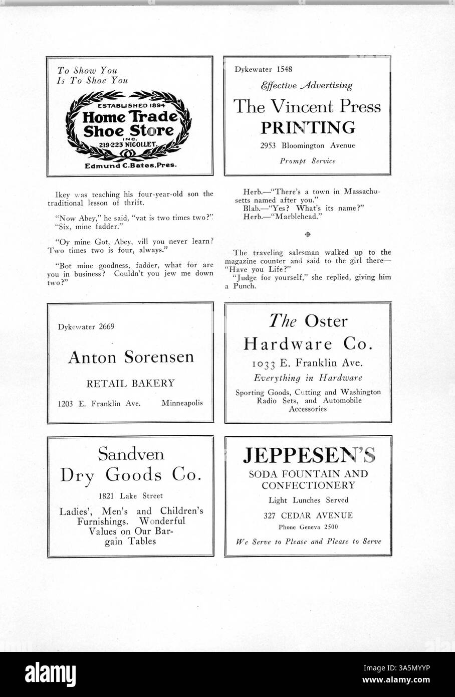 This 1924 yearbook captures the academic hi-res stock photography and ...