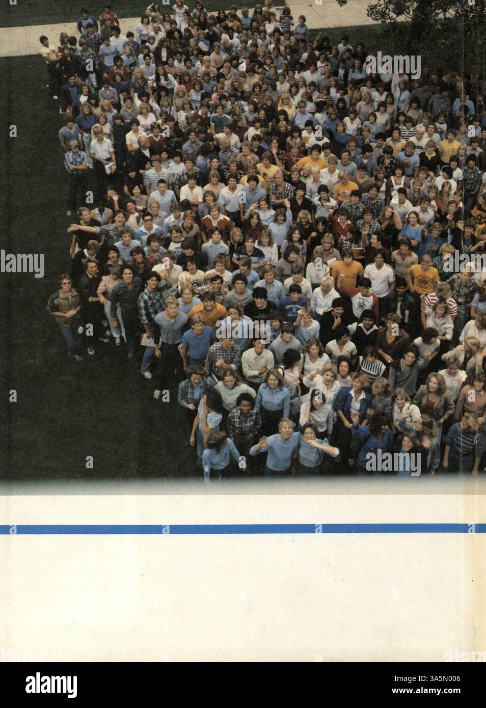 This high school yearbook from 1983, 'Aurean: Images '83,' showcases ...