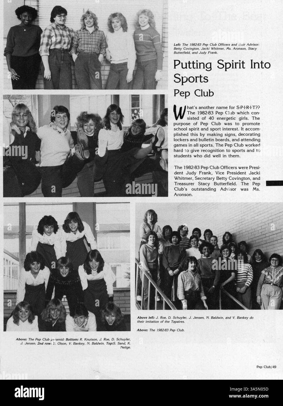 The 1983 'Aurean: Images '83' yearbook from Richfield High School ...