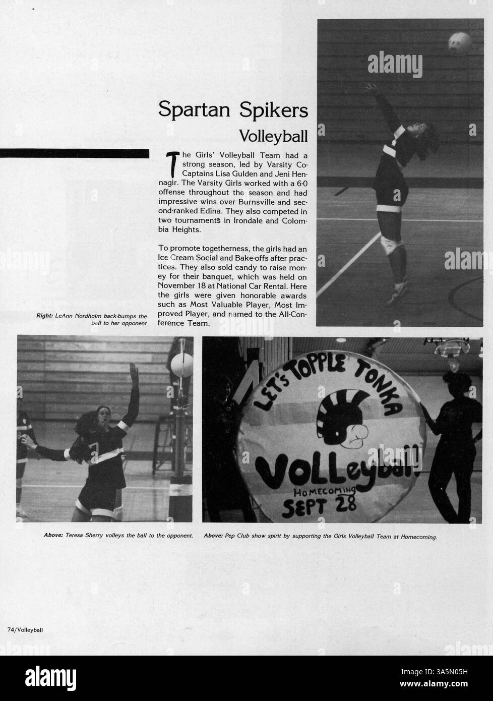 This high school yearbook from 1983, 'Aurean: Images '83,' provides a ...