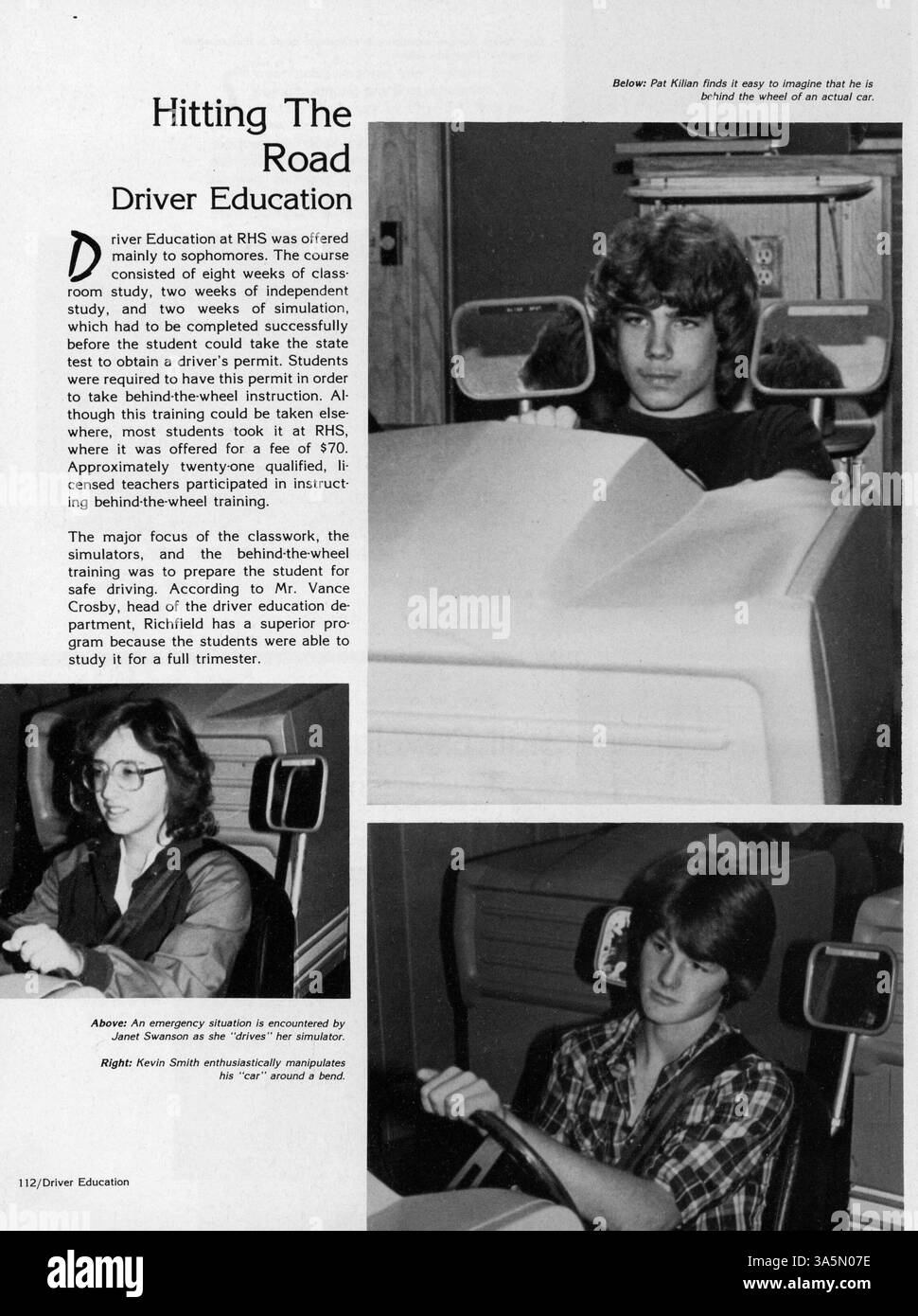 Yearbook from richfield high school highlights the major events hi-res ...