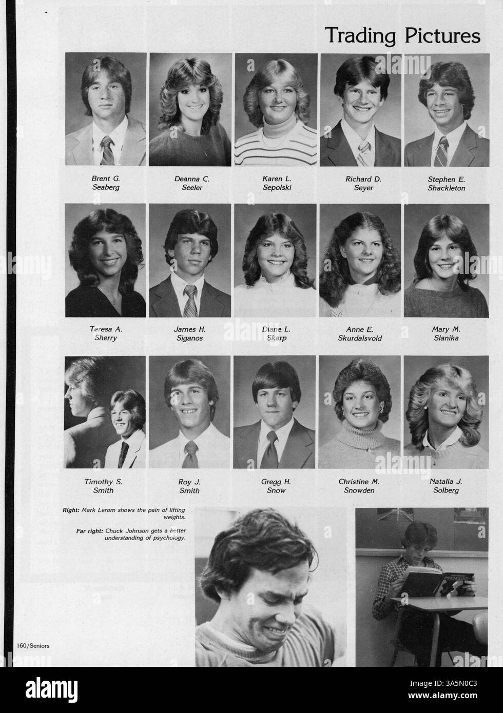 This 1983 edition of the 'Aurean: Images '83' yearbook showcases the ...