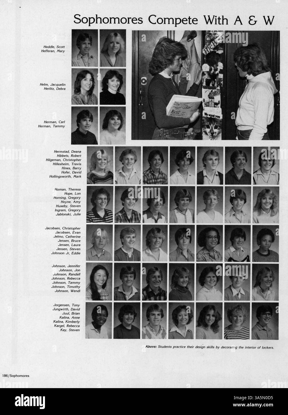 The 'Aurean: Images '83' yearbook from Richfield High School highlights key aspects of the 1982 ...