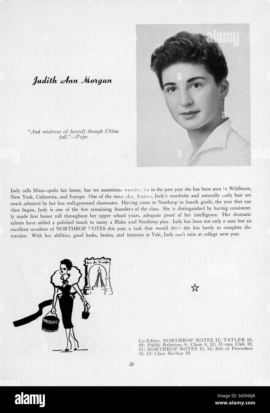 The 1954 Northrop Collegiate yearbook, Tatler, documents the key moments from the 1953-1954 ...