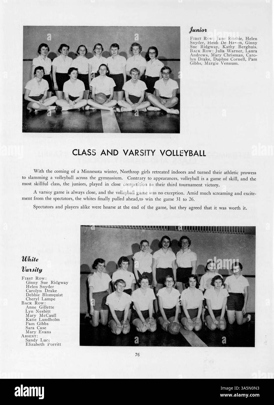 The 1954 Northrop Collegiate Yearbook, Tatler, offers a detailed ...