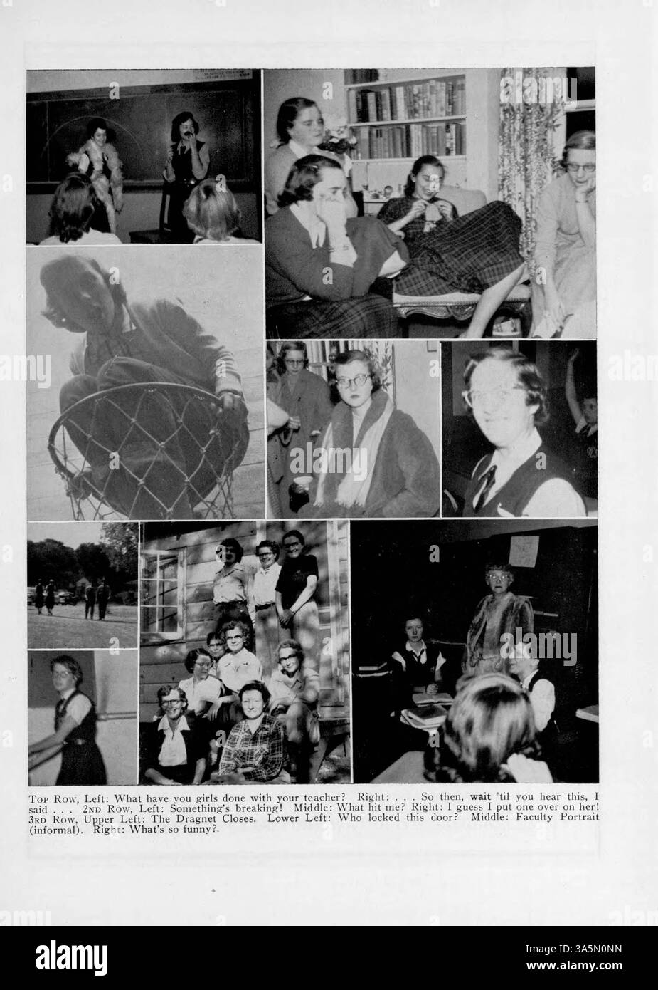The 1954 Tatler yearbook highlights the 1953-1954 academic year at ...