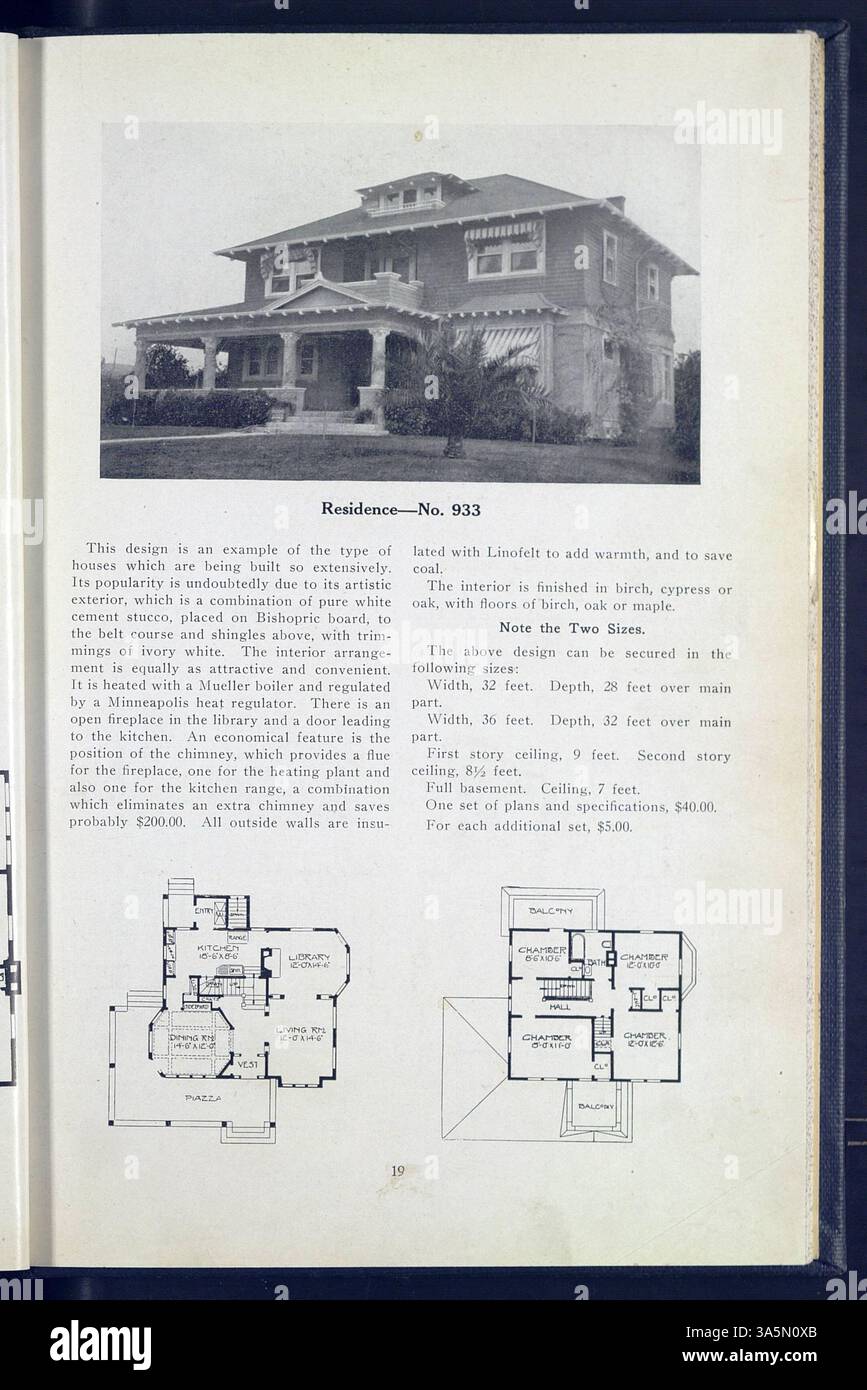 A collection of original home designs featuring floor plans hi-res ...