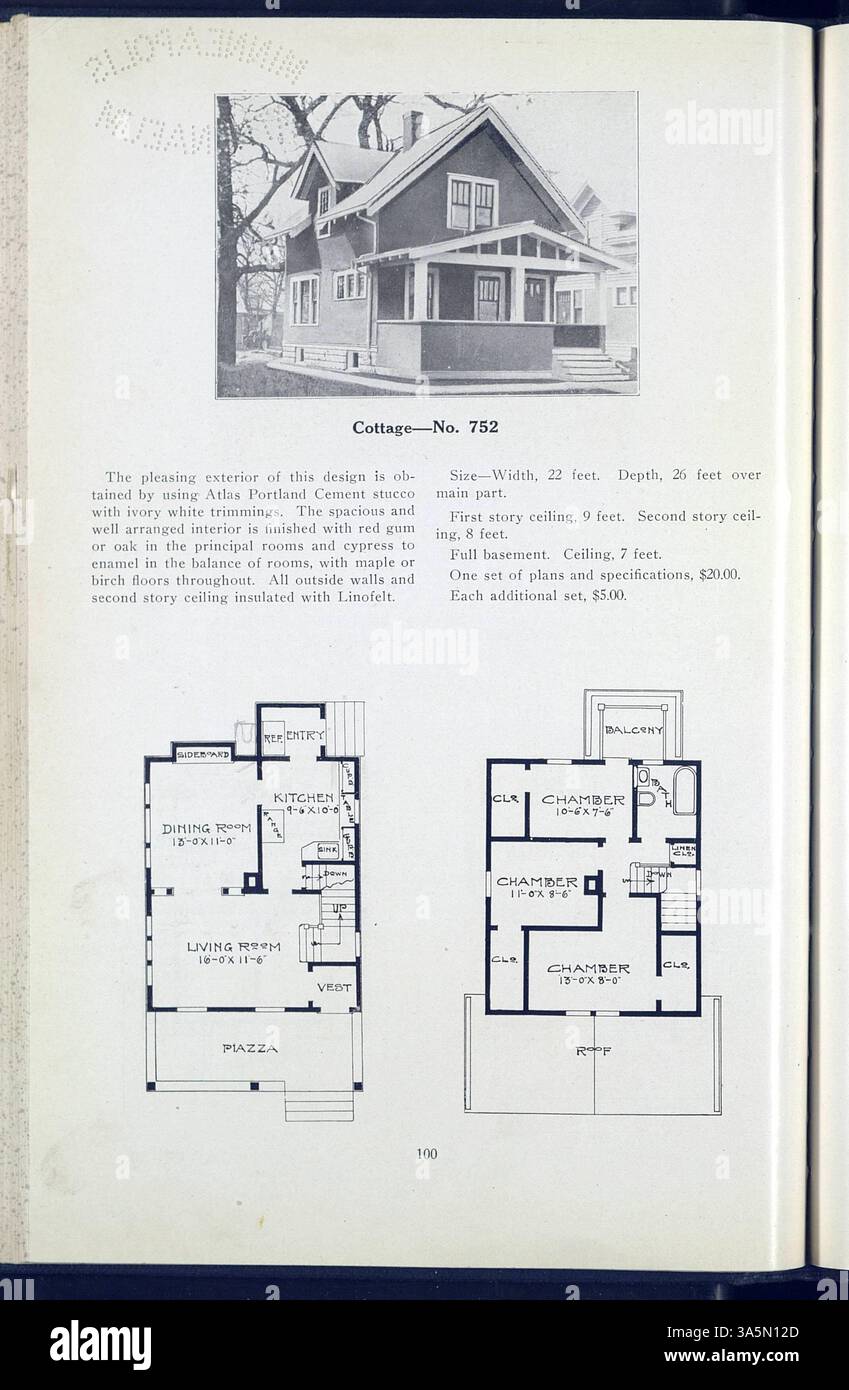 This book features a collection of original home designs, including ...