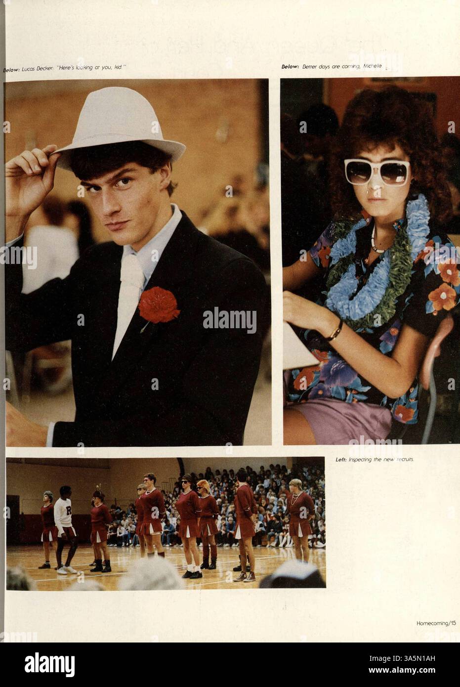 The 1985 edition of the Richfield High School yearbook, Aurean 85 ...