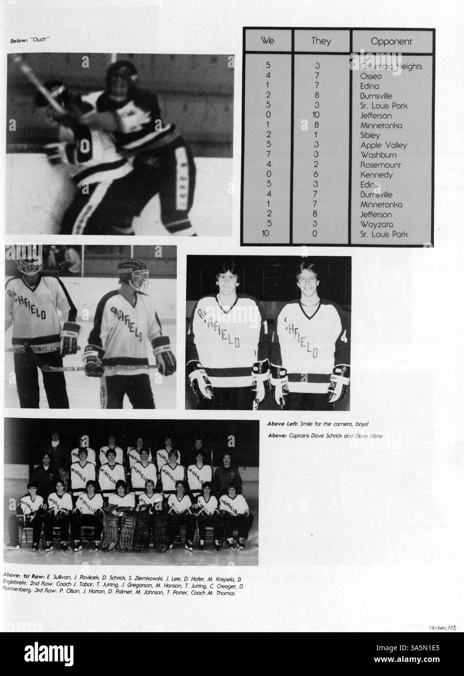 Richfield High School's 1985 yearbook, Aurean 85, captures students ...