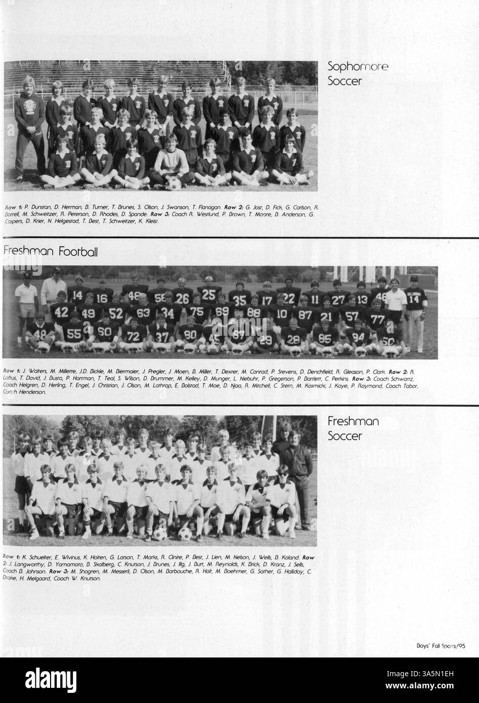 Richfield High's 1985 yearbook, Aurean 85, captures the student body ...