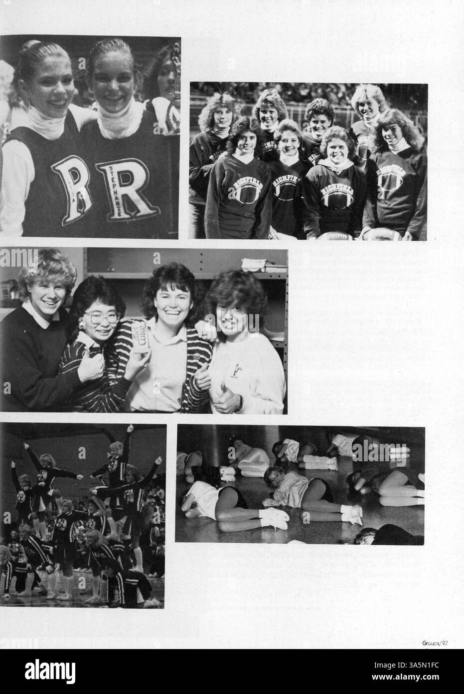 The 1985 edition of the Aurean yearbook at Richfield High documents ...