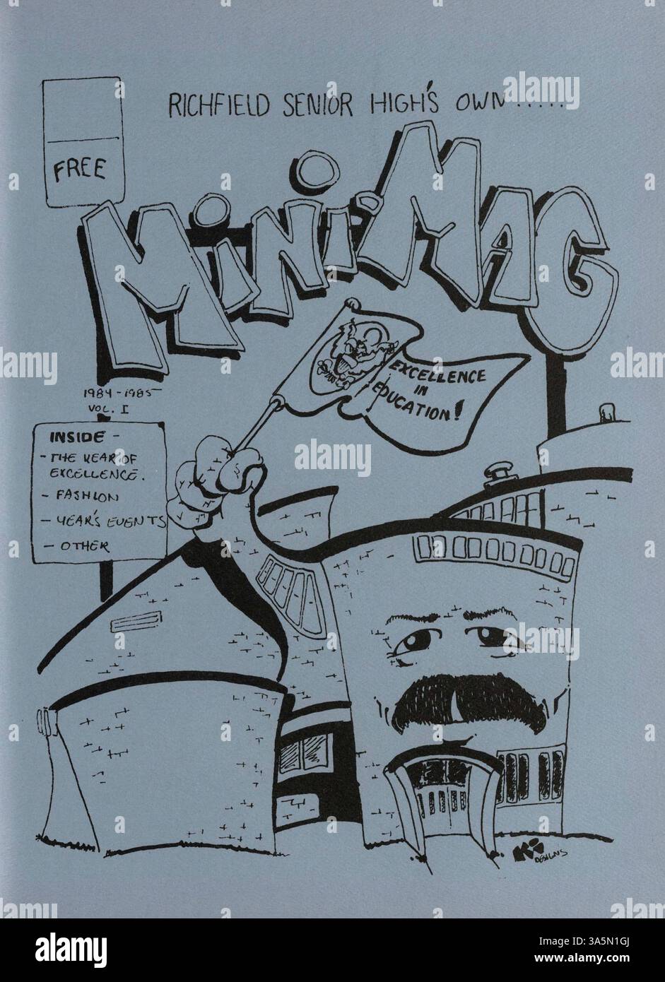 This yearbook highlights the academic, athletic, and social events at ...