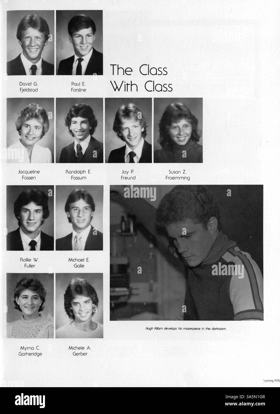 The of the 1984 1985 school hi-res stock photography and images - Alamy