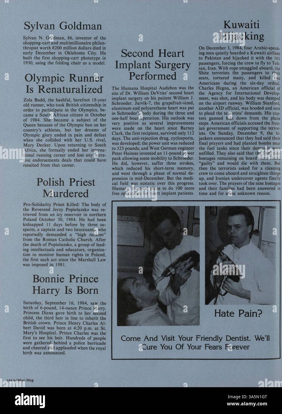 The 1985 yearbook of Richfield High School captures student life ...