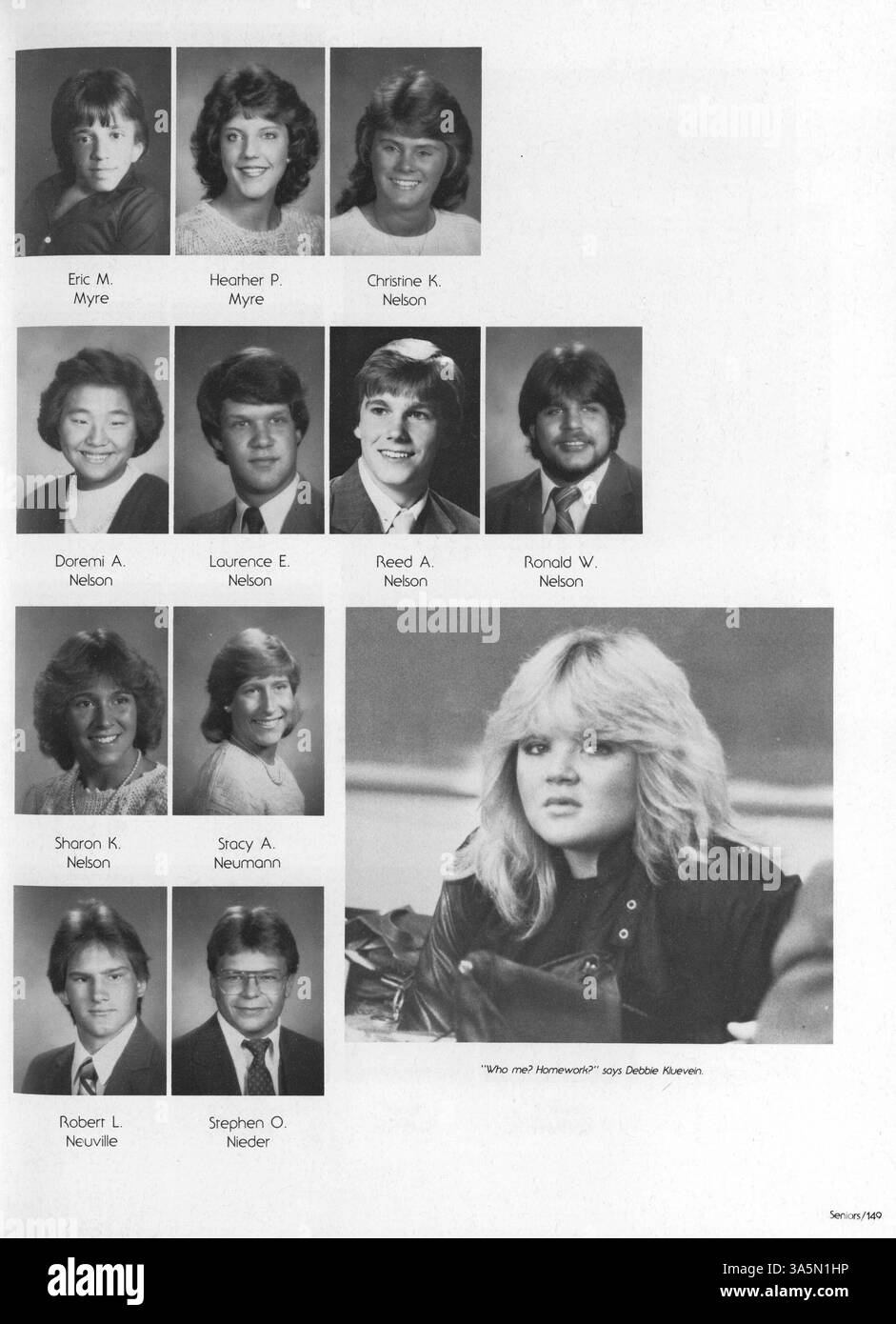 The 1985 edition of Richfield High School's yearbook documents the ...