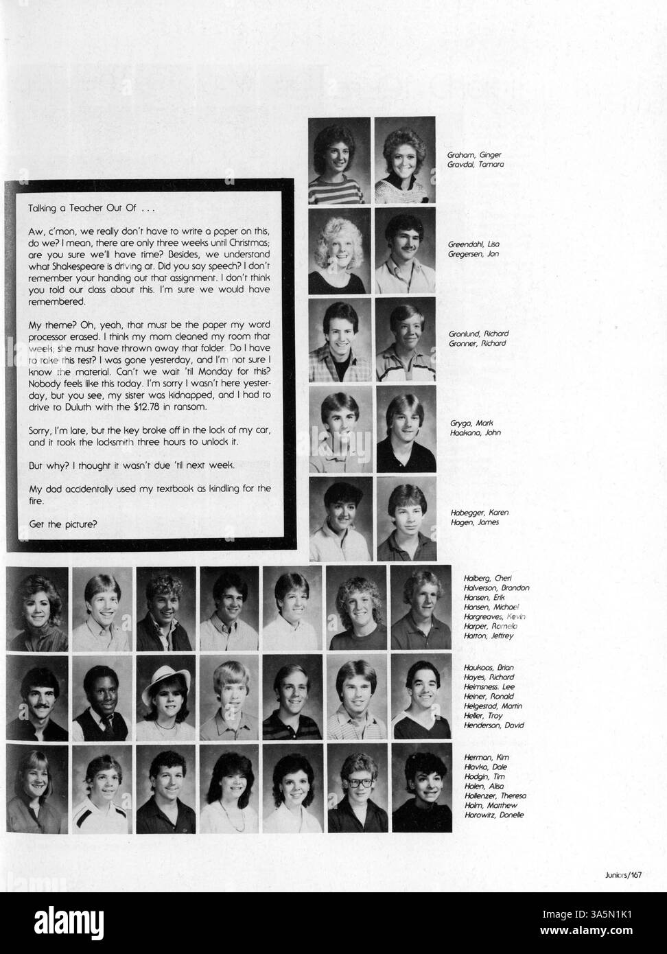 Yearbook documents the academic year at richfield high school hi-res ...