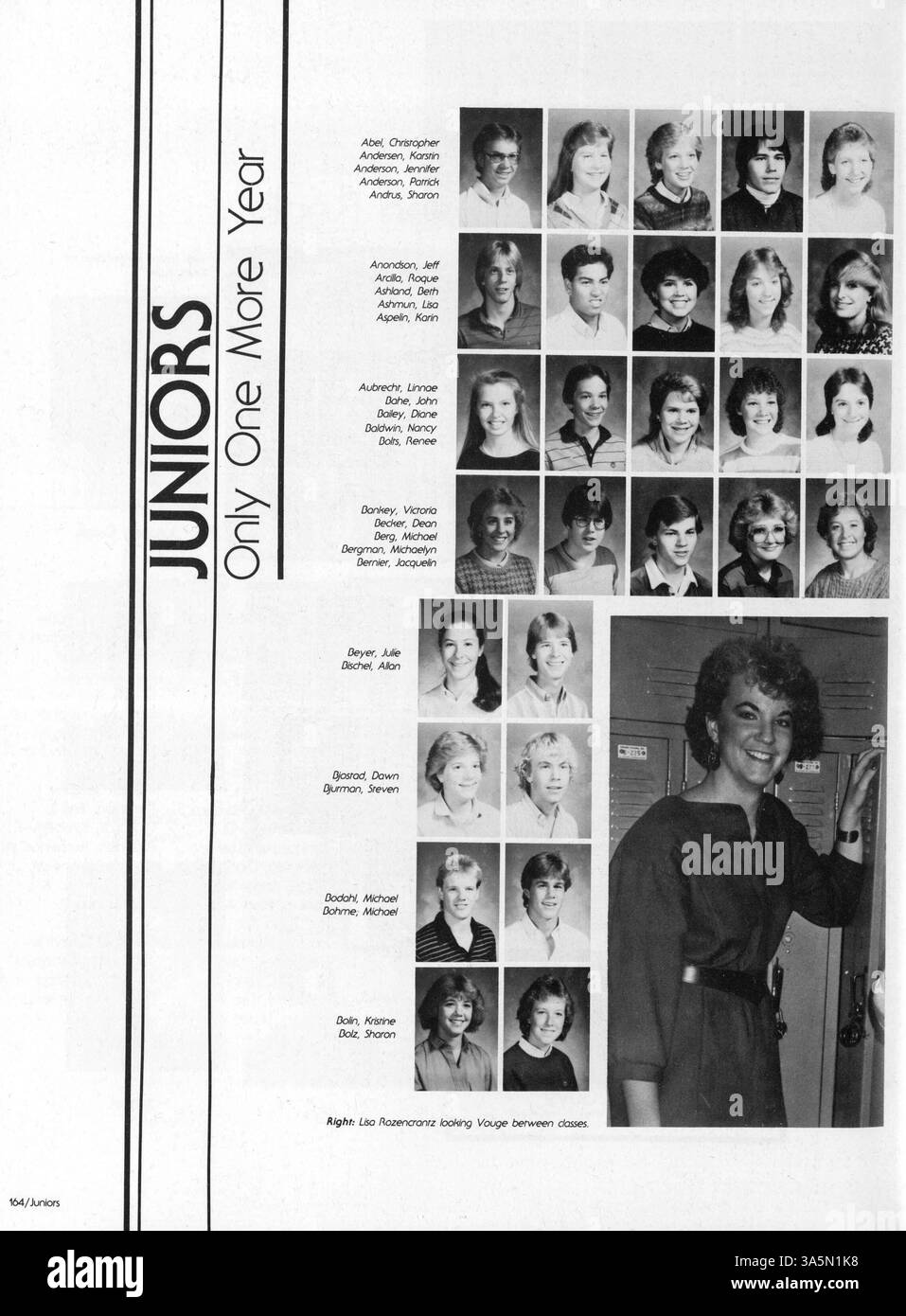 The 1985 edition of the Richfield High School yearbook showcases the ...