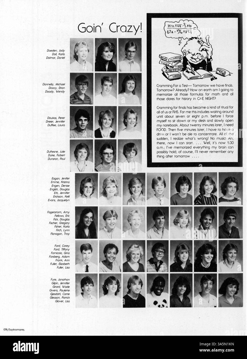 This 1985 yearbook from Richfield High School reflects the academic and ...