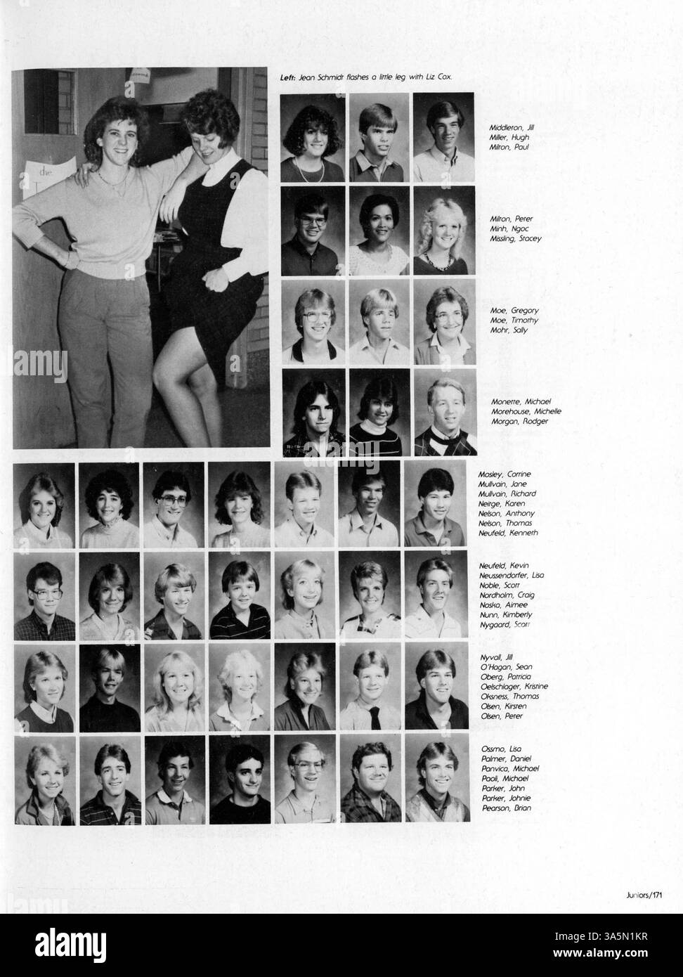 The 1985 yearbook of Richfield High School highlights the school year's ...