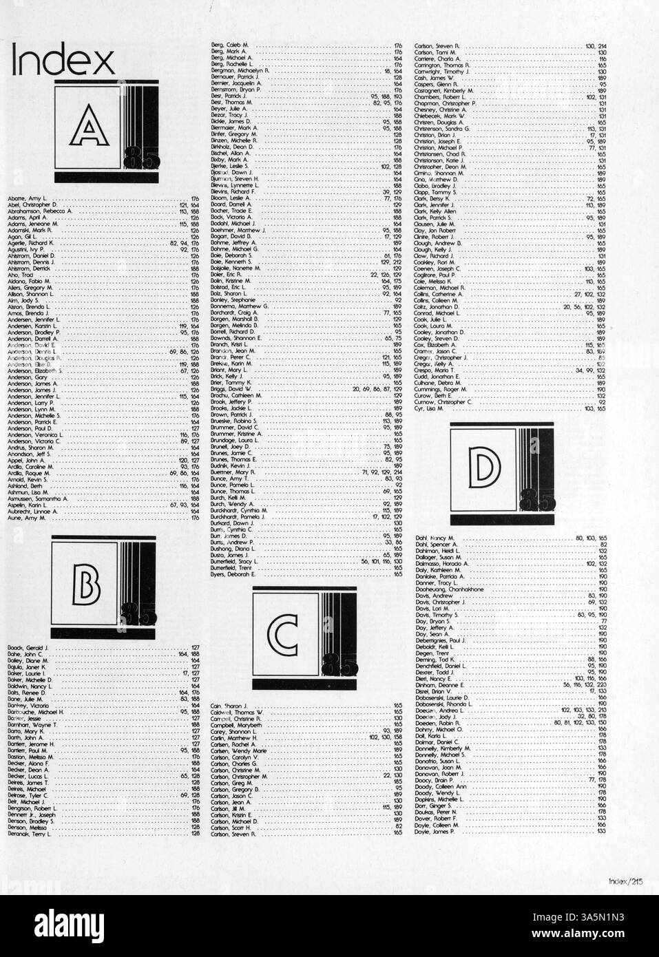 This 1985 yearbook from Richfield High School showcases students ...