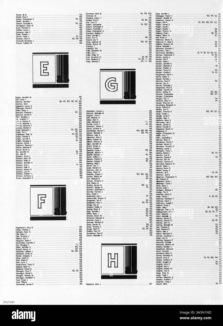 This 1985 yearbook from Richfield High School highlights students ...