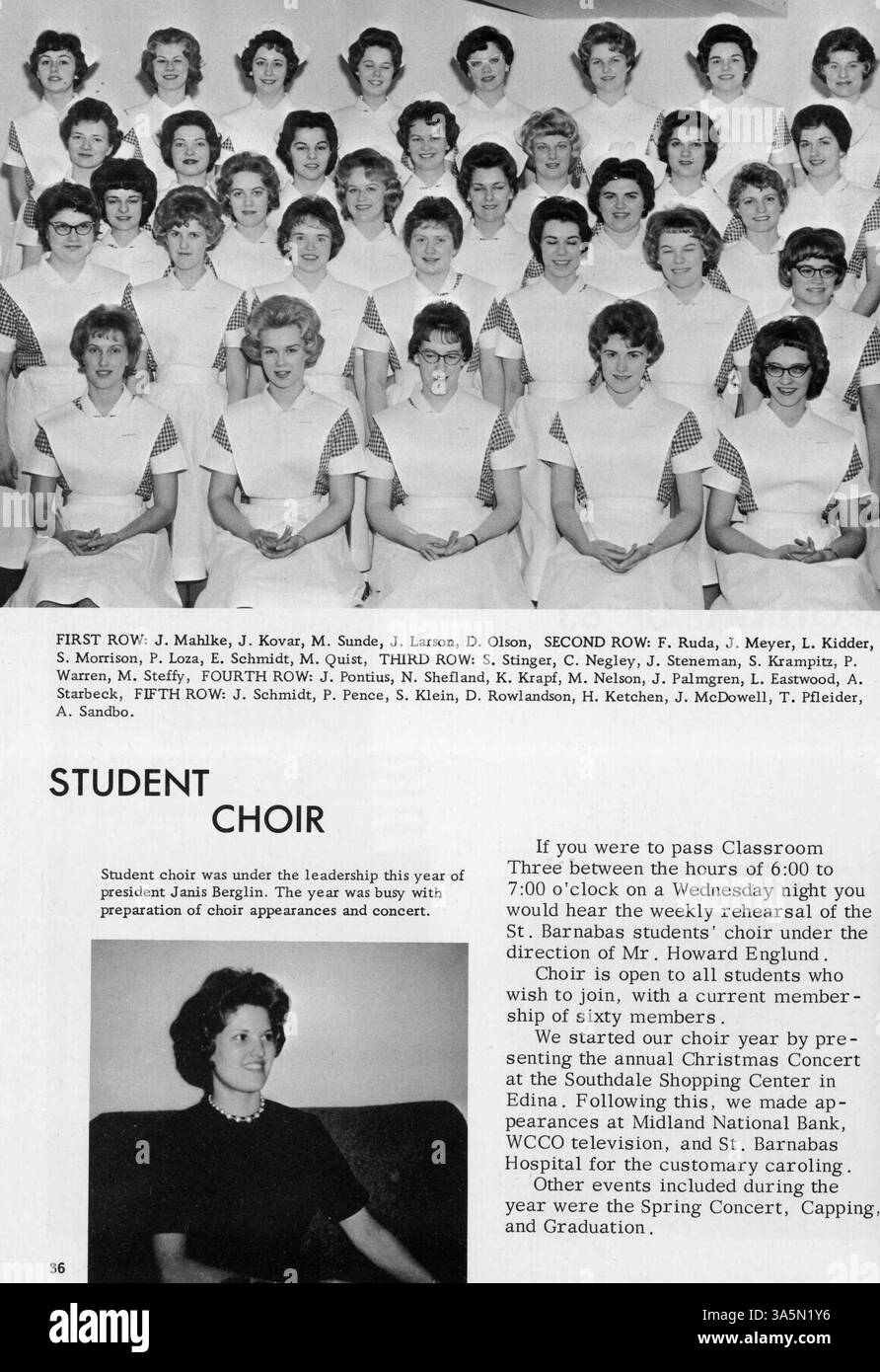 Documenting major events and milestones from the 1962 1963 school year ...