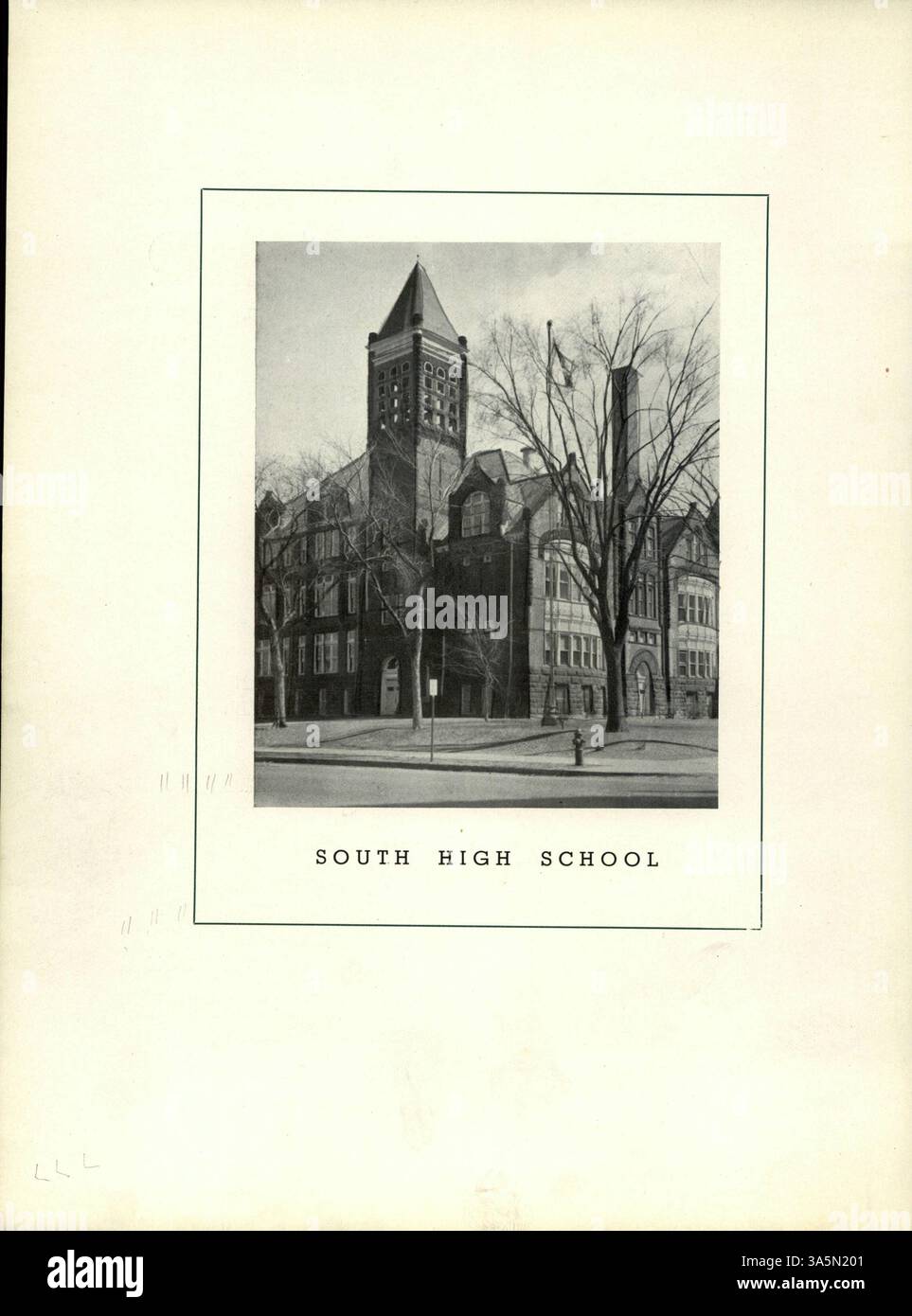 The 'Tiger' Yearbook of 1936 from South High documents the academic ...