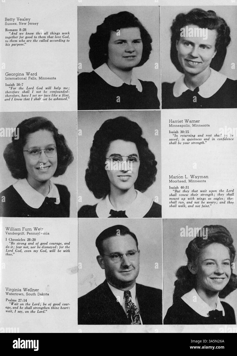 This 1947 yearbook captures the significant events and experienc hi-res ...