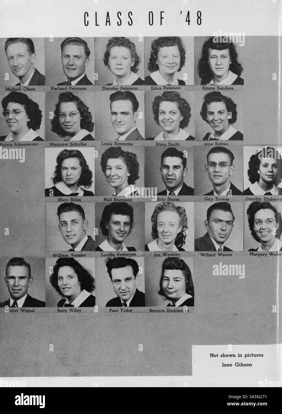 This 1947 yearbook captures the key moments and achievements of ...