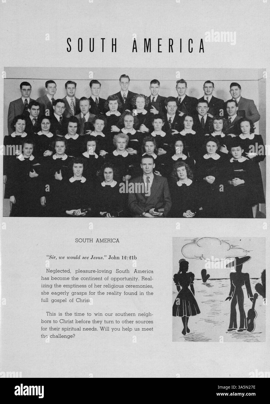 Preserving the history of the 1946 1947 school year hi-res stock ...