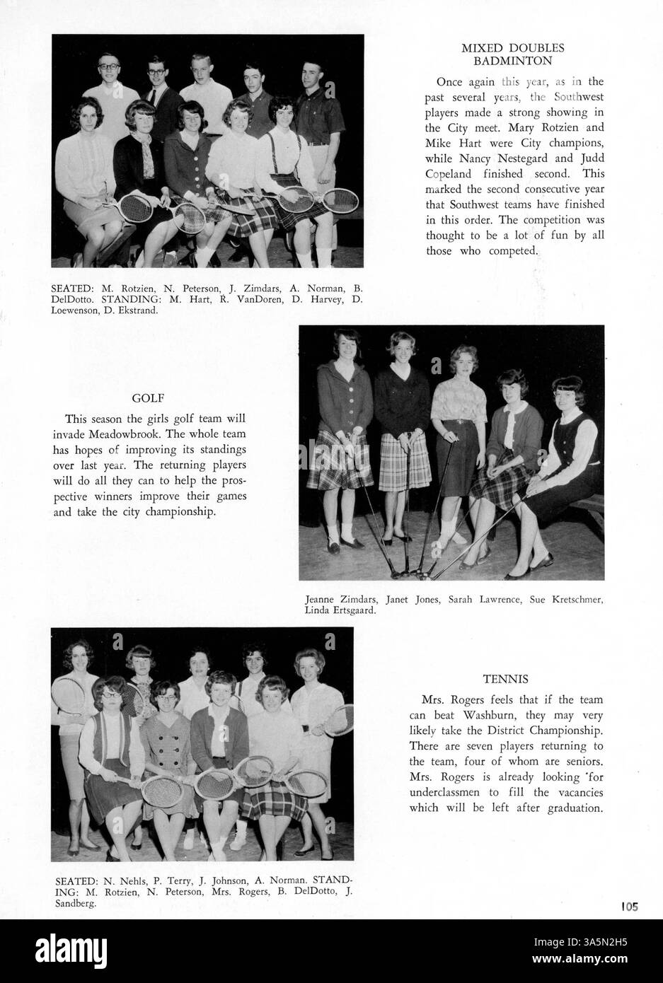 Major events of the 1962 1963 school year hi-res stock photography and ...