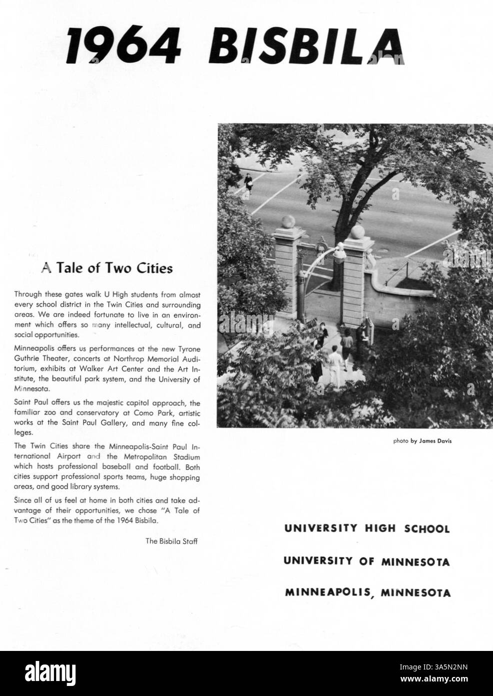 The 1964 Bisbila yearbook from University High School captures student ...